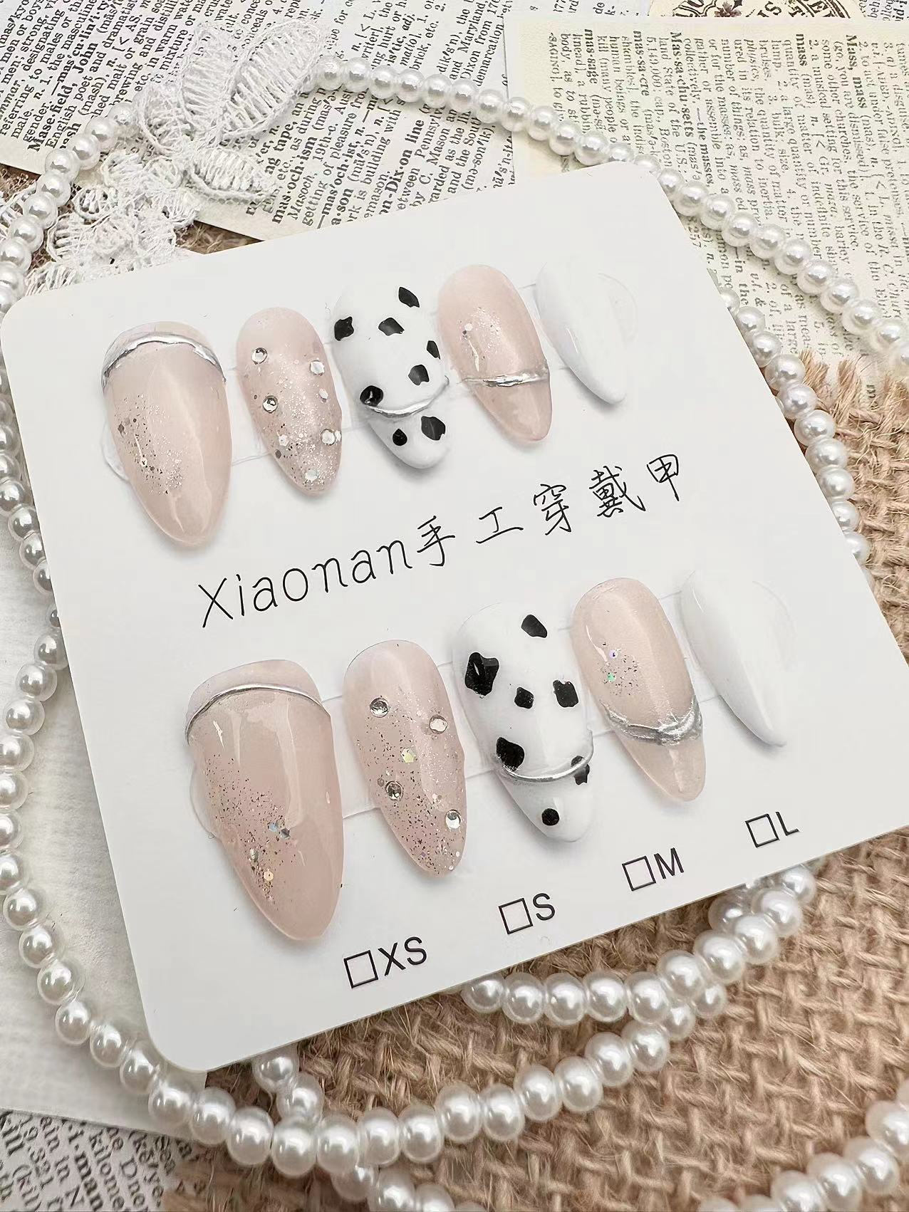 Xiaonan handmade wearable nails original hot-selling wearable nails ...